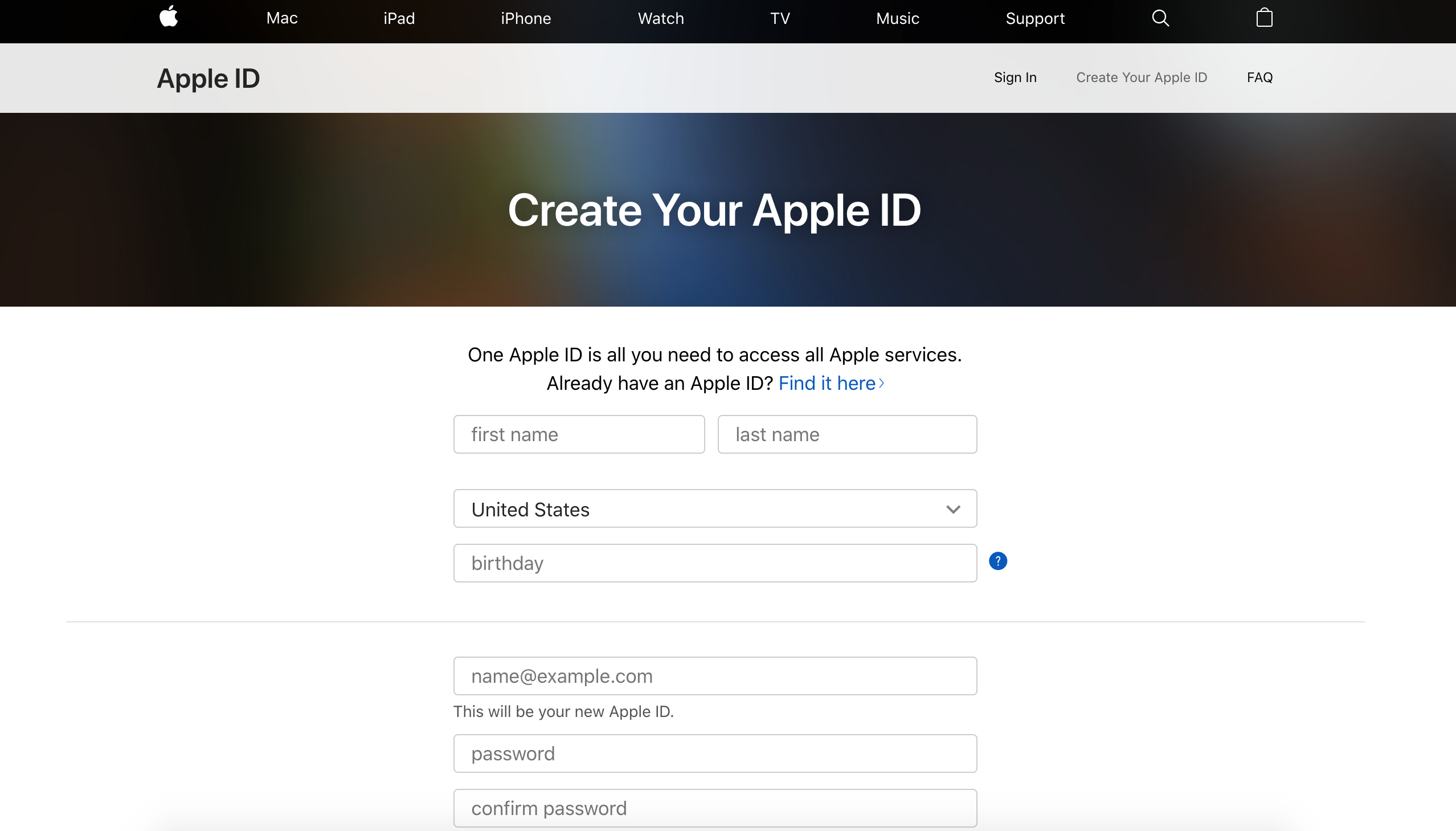 如何申请美区Apple ID - Newlearnerの小站
